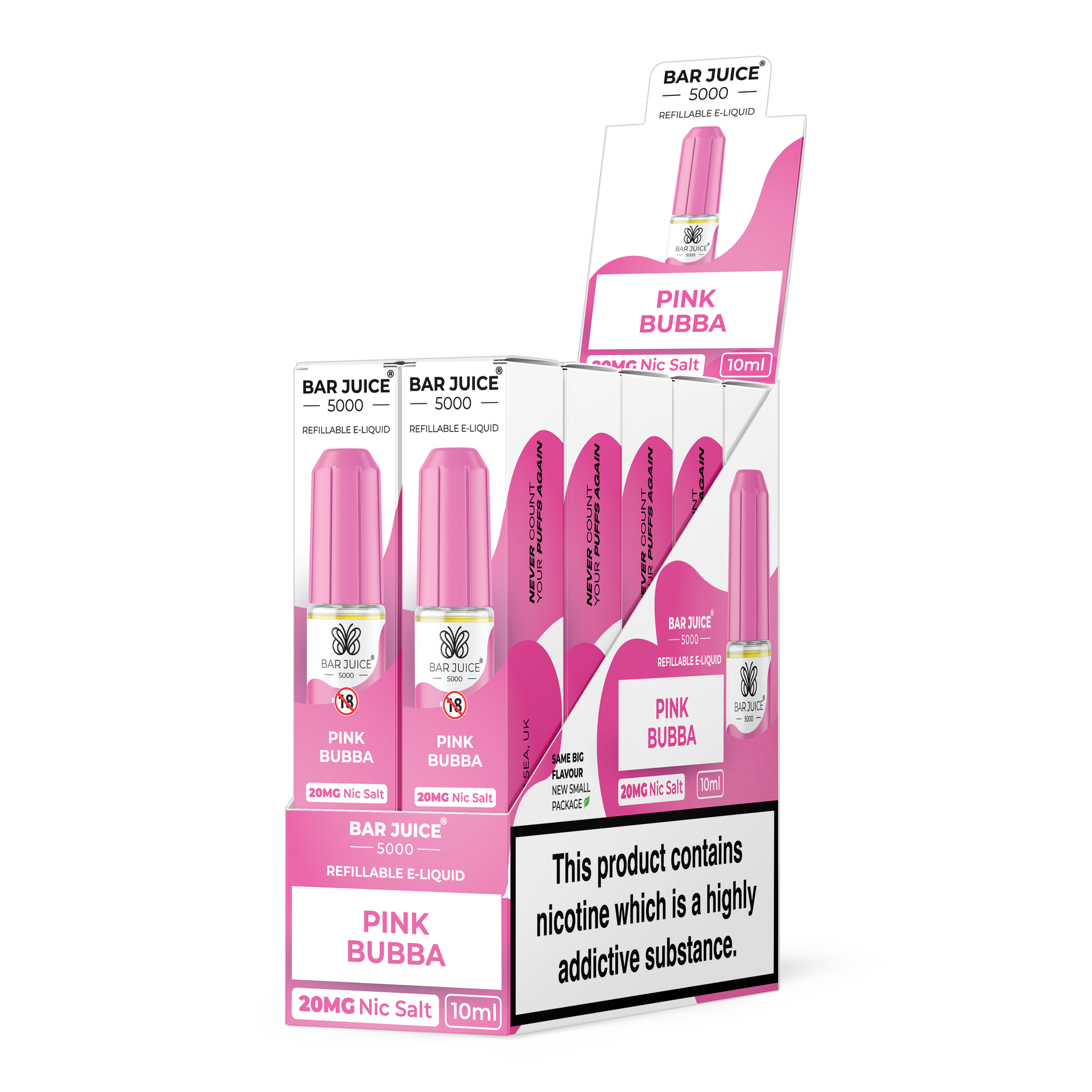 Pink Bubba Nic Salt E-Liquid | Vape Juice by Bar Juice – BAR JUICE